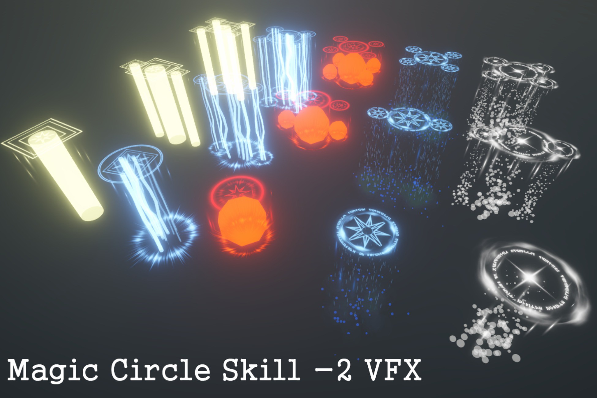 Magic Circle Skill -2 | VFX Particles | Unity Asset Store