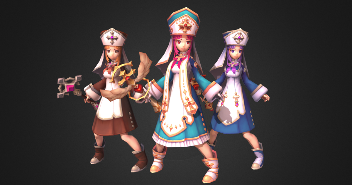 PriestRO | 3D Characters | Unity Asset Store