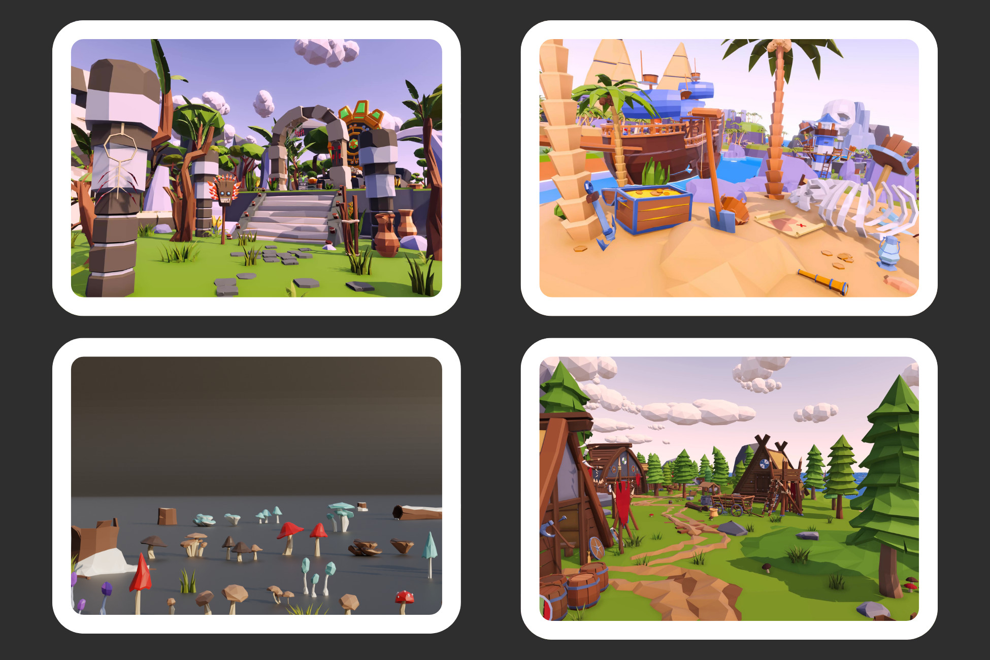 Low Poly Style - Ultimate Megapack Built-In | 3D Environments | Unity ...