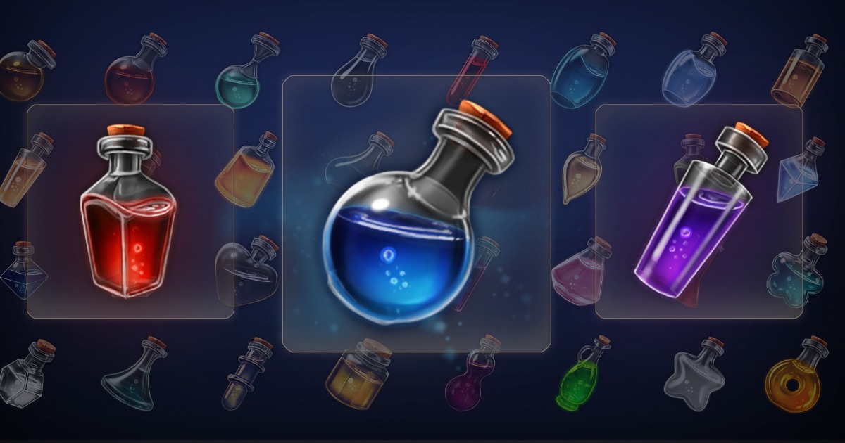 AKiZA - Magic Potions | 2D 아이콘 | Unity Asset Store