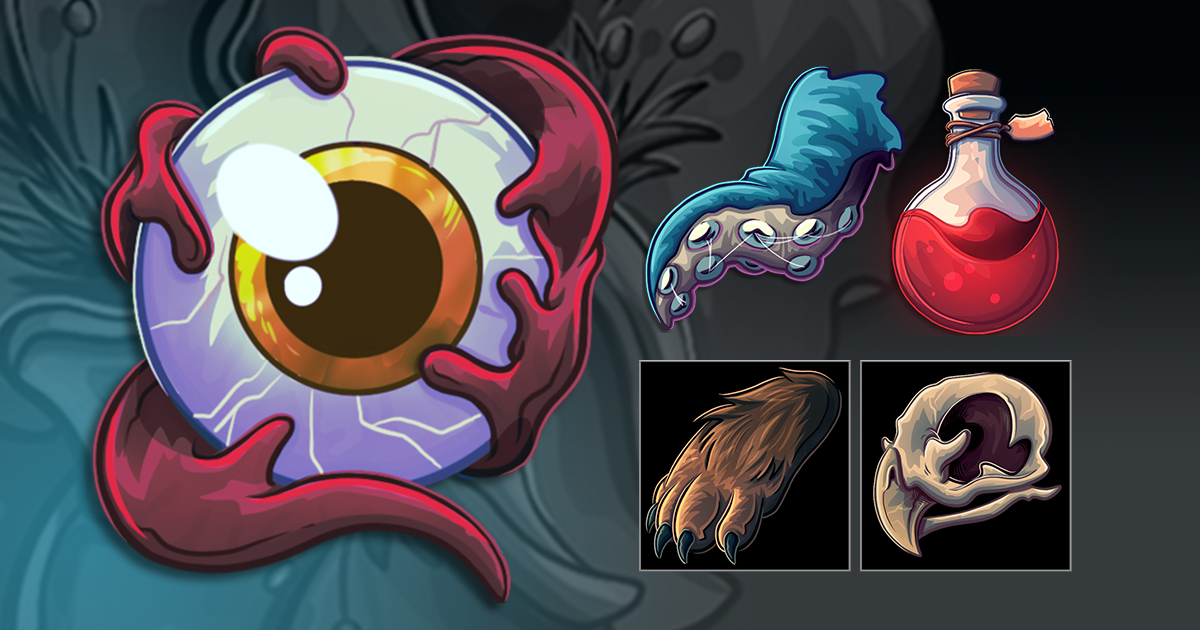 Magic Ingredients | 2D Icons | Unity Asset Store