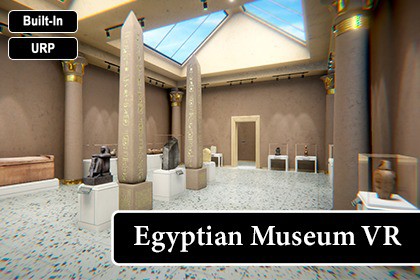 Egyptian Museum VR | Unity AssetStore Price down information
