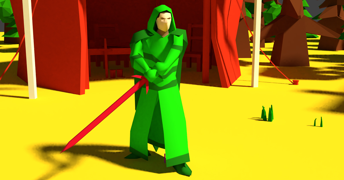 Two Handed Swordsman: LowPoly | 3D Animations | Unity Asset Store