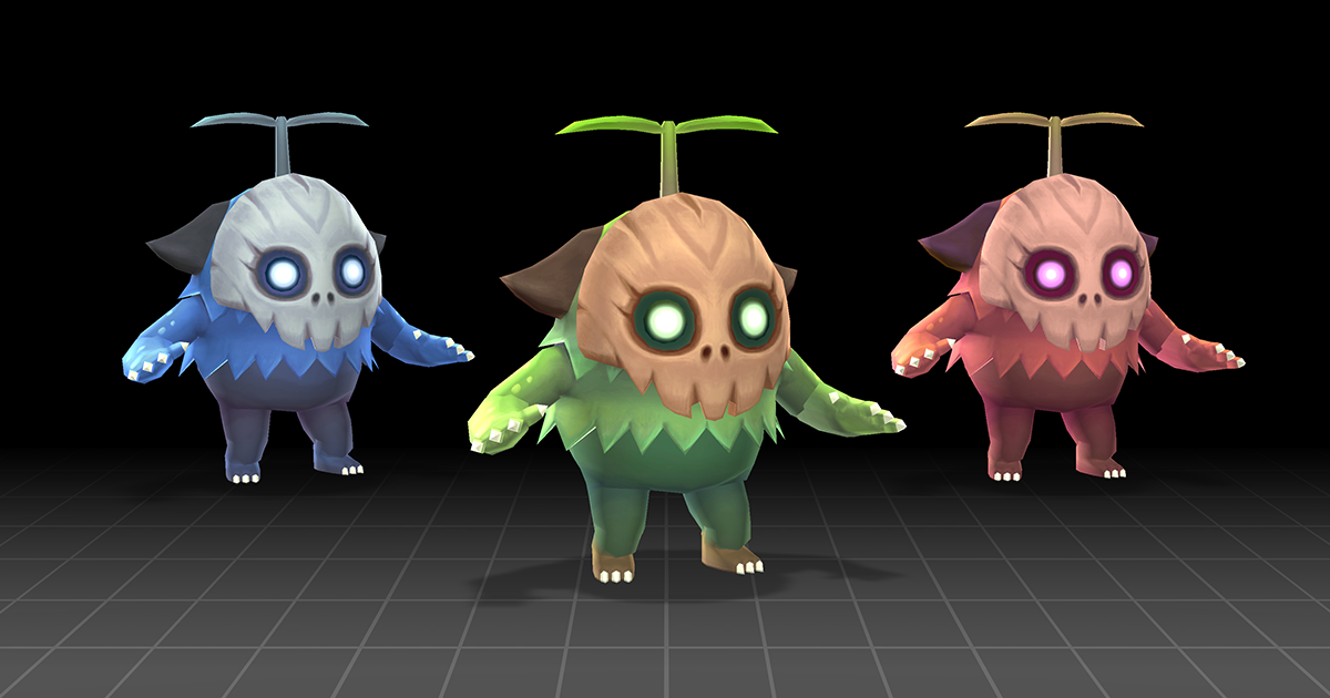 Stylized - Mossling | 3D Creatures | Unity Asset Store