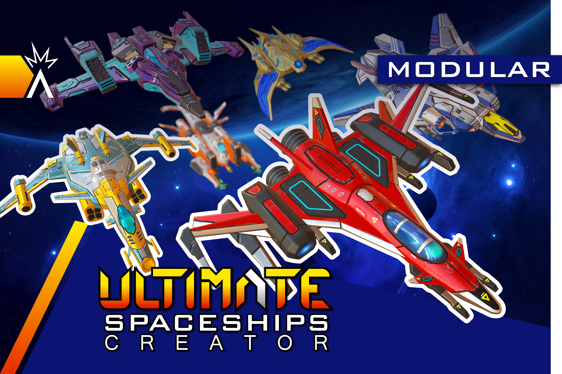 Ultimate Spaceships Creator | 3D Space | Unity Asset Store