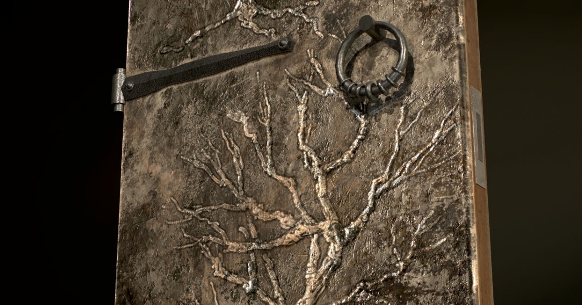 Alchemy medieval Narrow Door | 3D Fantasy | Unity Asset Store