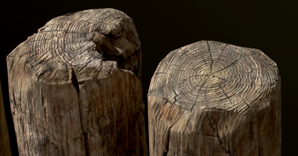 Wooden Poles | 3D Exterior | Unity Asset Store