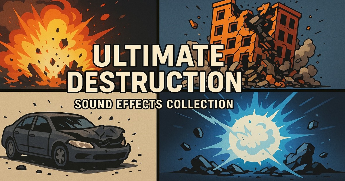 Ultimate Destruction Sound Effects | Audio Sound FX | Unity Asset Store