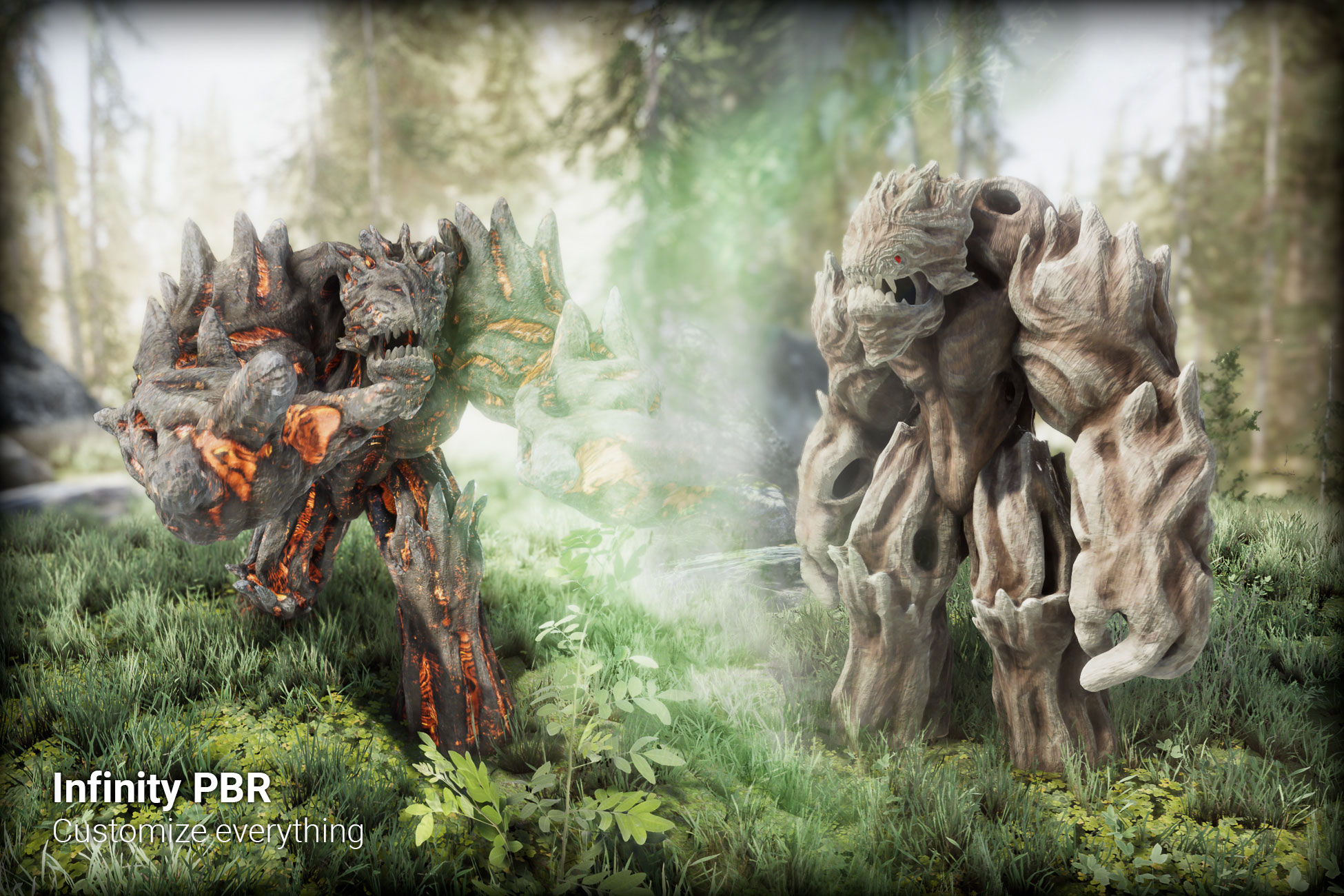Treant Monster Creature - Fantasy RPG | 3D Creatures | Unity Asset Store