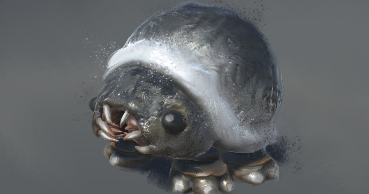 Helmet Bug Black Smooth, Simple Game Enemy | 3D Creatures | Unity Asset ...