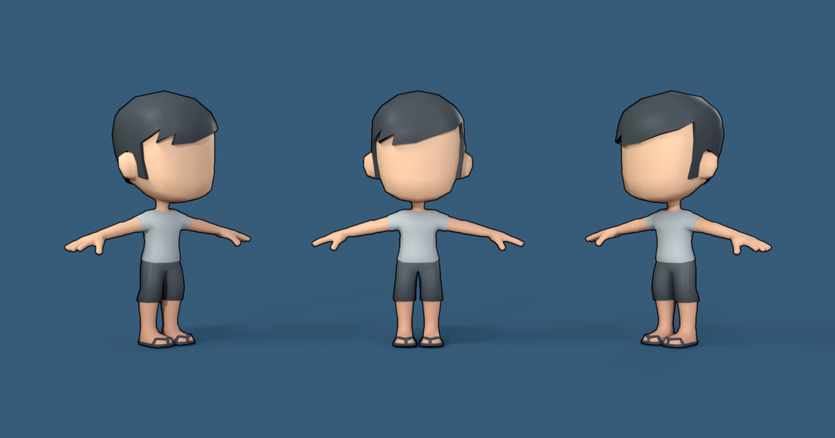 Mini Modular Character | Free Demo | 3D Humanoids | Unity Asset Store