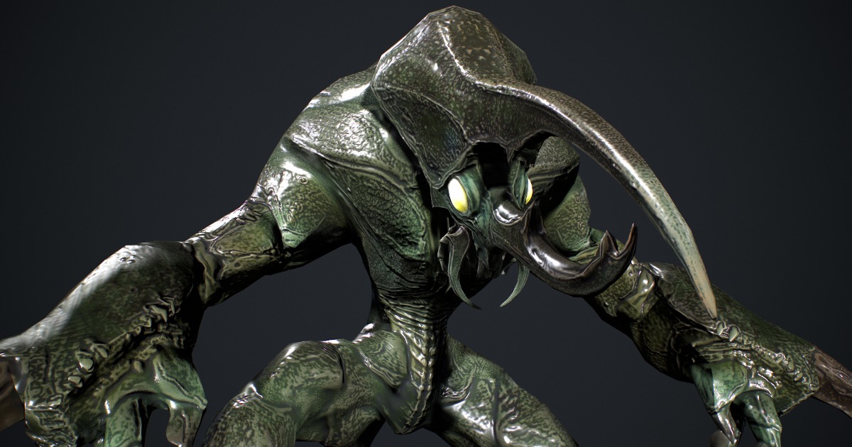 Bug Creature 3 | 3D Creatures | Unity Asset Store