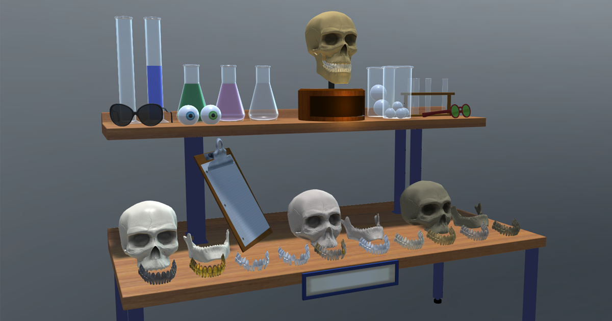 Skull Lab | 3D Characters | Unity Asset Store