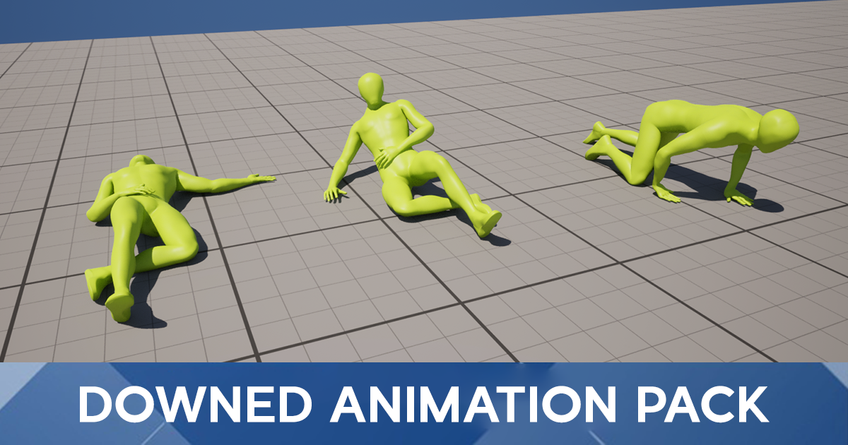 Downed Animation Pack | 3D Animations | Unity Asset Store