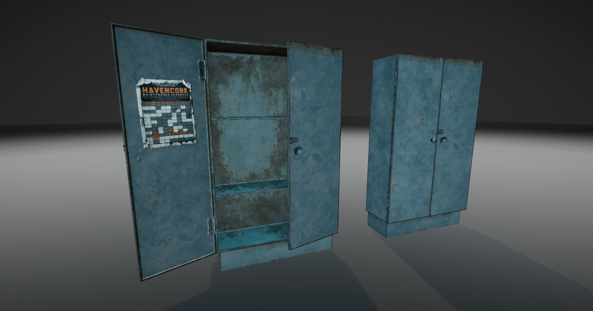 Lockers | 3D Props | Unity Asset Store