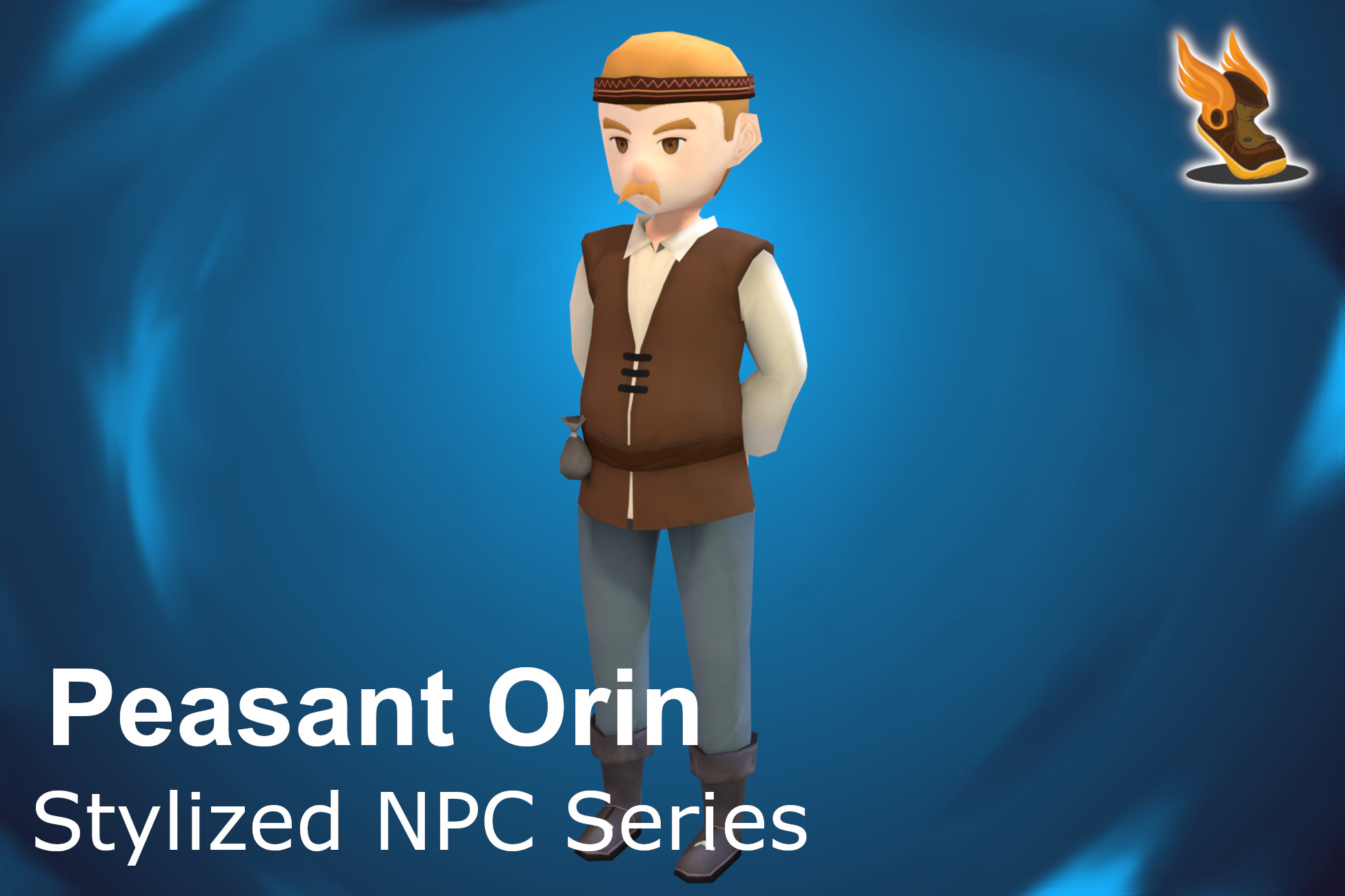 Stylized NPC - Peasant Orin | Characters | Unity Asset Store