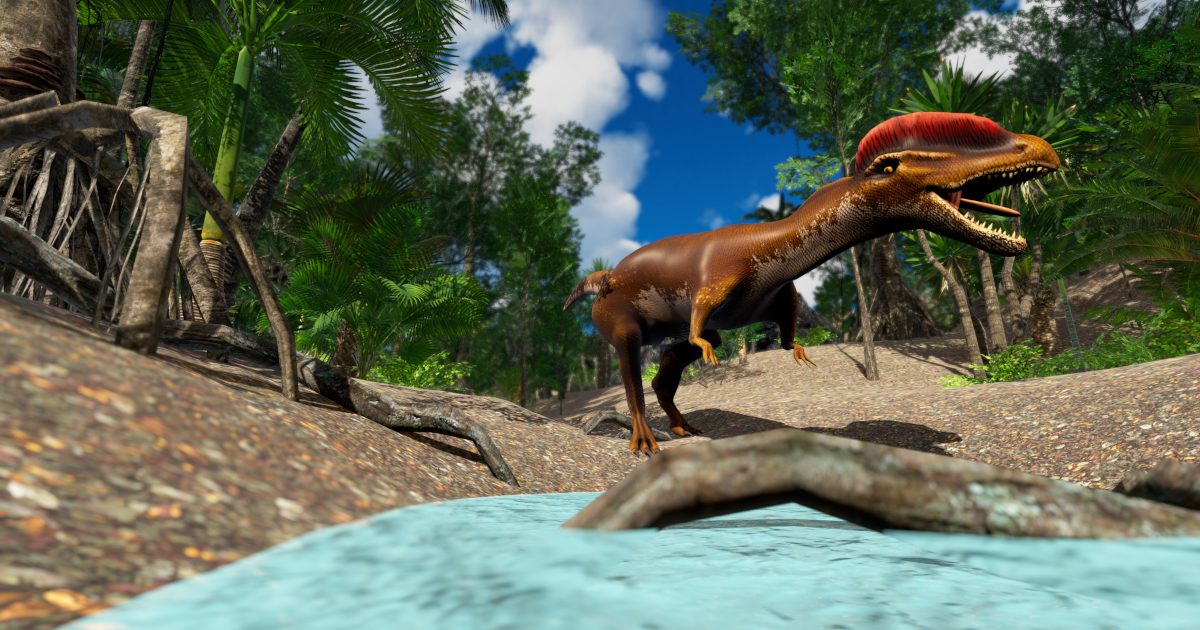 Dilophosaurus Jurassic Dinosaur | 캐릭터 | Unity Asset Store