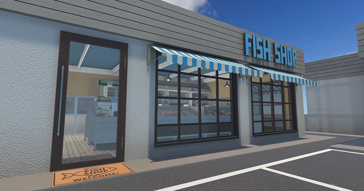 Fish shop - market | 3D Environments | Unity Asset Store
