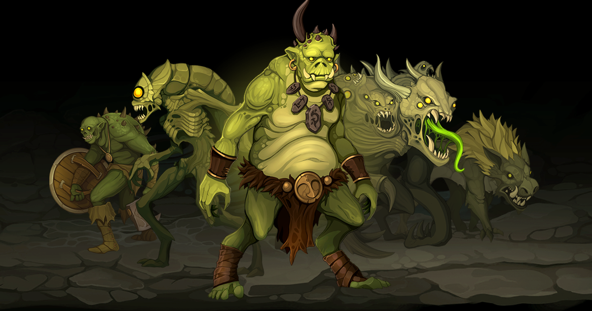 Despair Swamp Demons | 2D Characters | Unity Asset Store