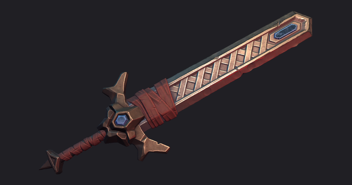 FREE Old Stormbringer | 3D Weapons | Unity Asset Store