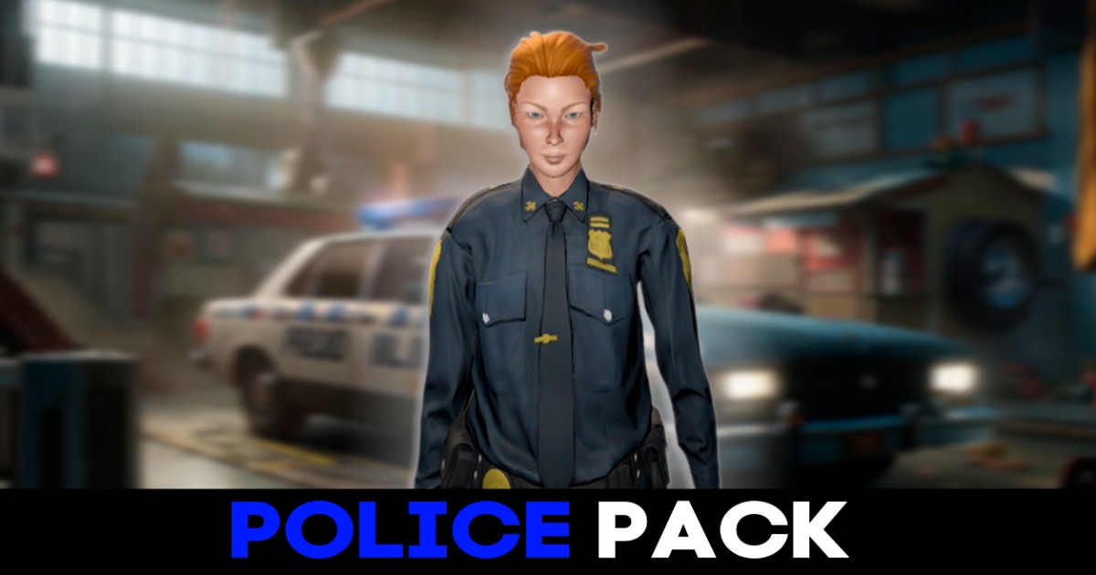 Police Models Pack | 3D Humanoids | Unity Asset Store