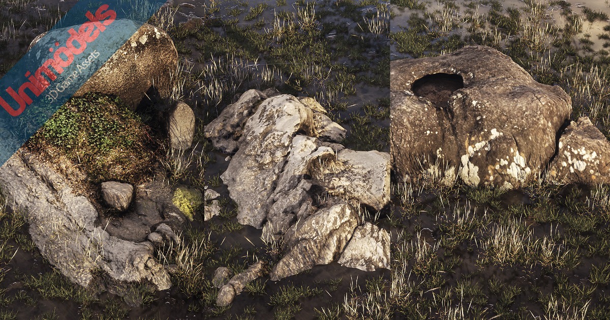 River Rocks Vol. 7 | 3D Props | Unity Asset Store