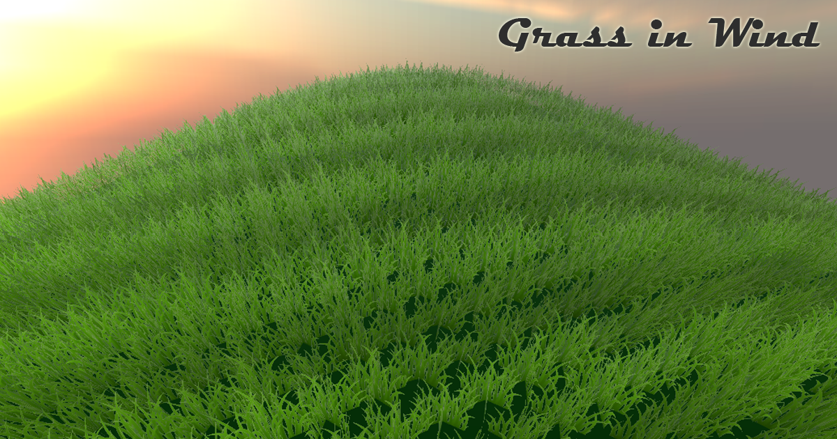 Grass in Wind | VFX Shaders | Unity Asset Store