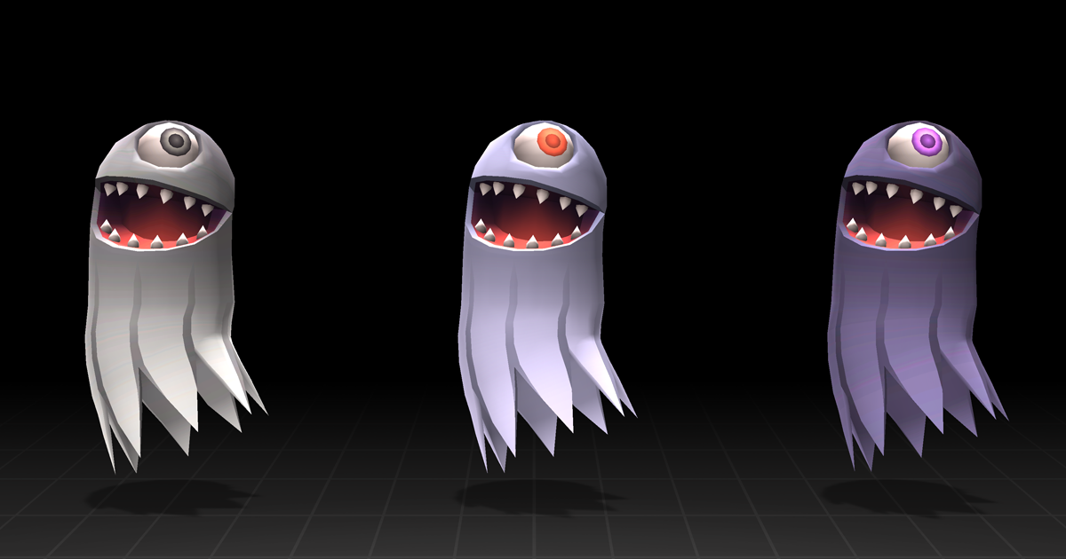 Poly HP - GhostBuckzo | 3D Creatures | Unity Asset Store