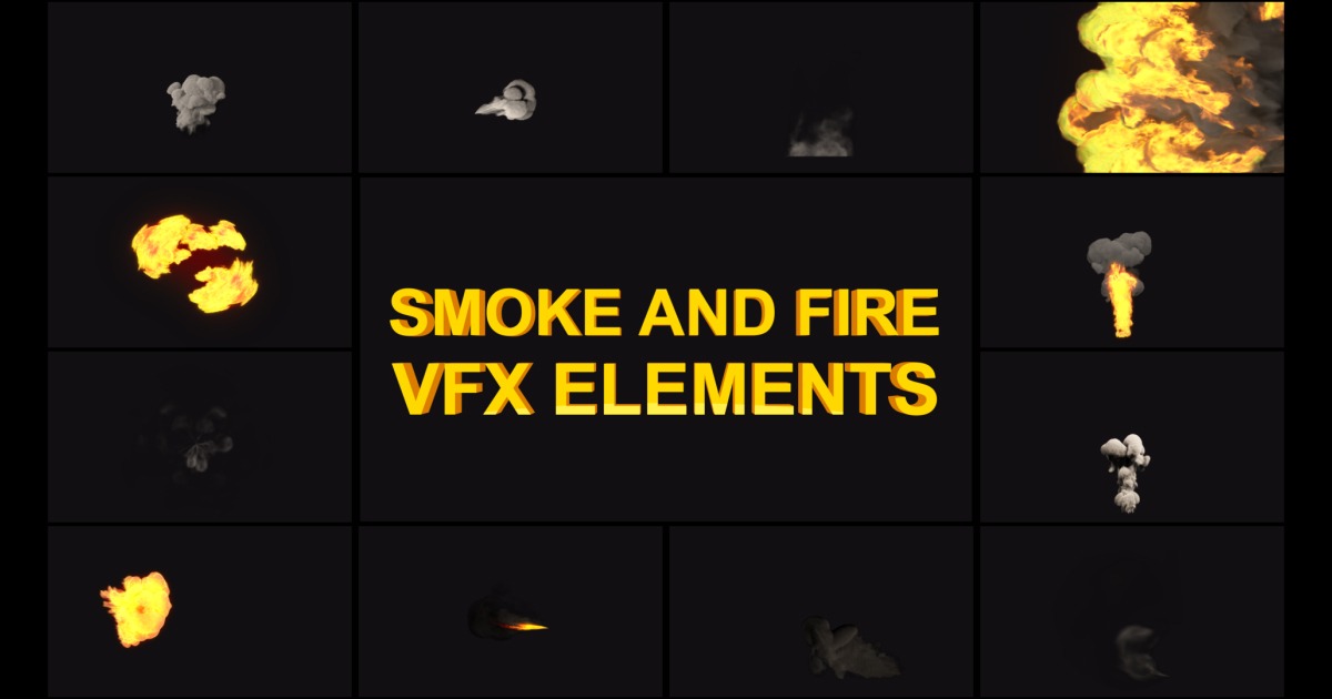 VFX Smoke And Fire Elements | Fire & Explosions | Unity Asset Store