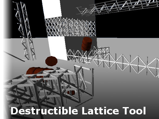 Destructible Scaffold & Lattice Tool | 物理エンジン | Unity Asset Store