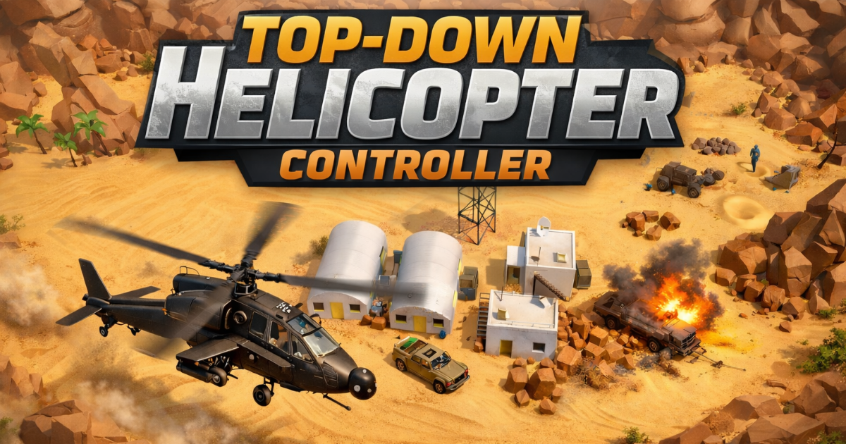 Top Down Helicopter Controller | Packs | Unity Asset Store