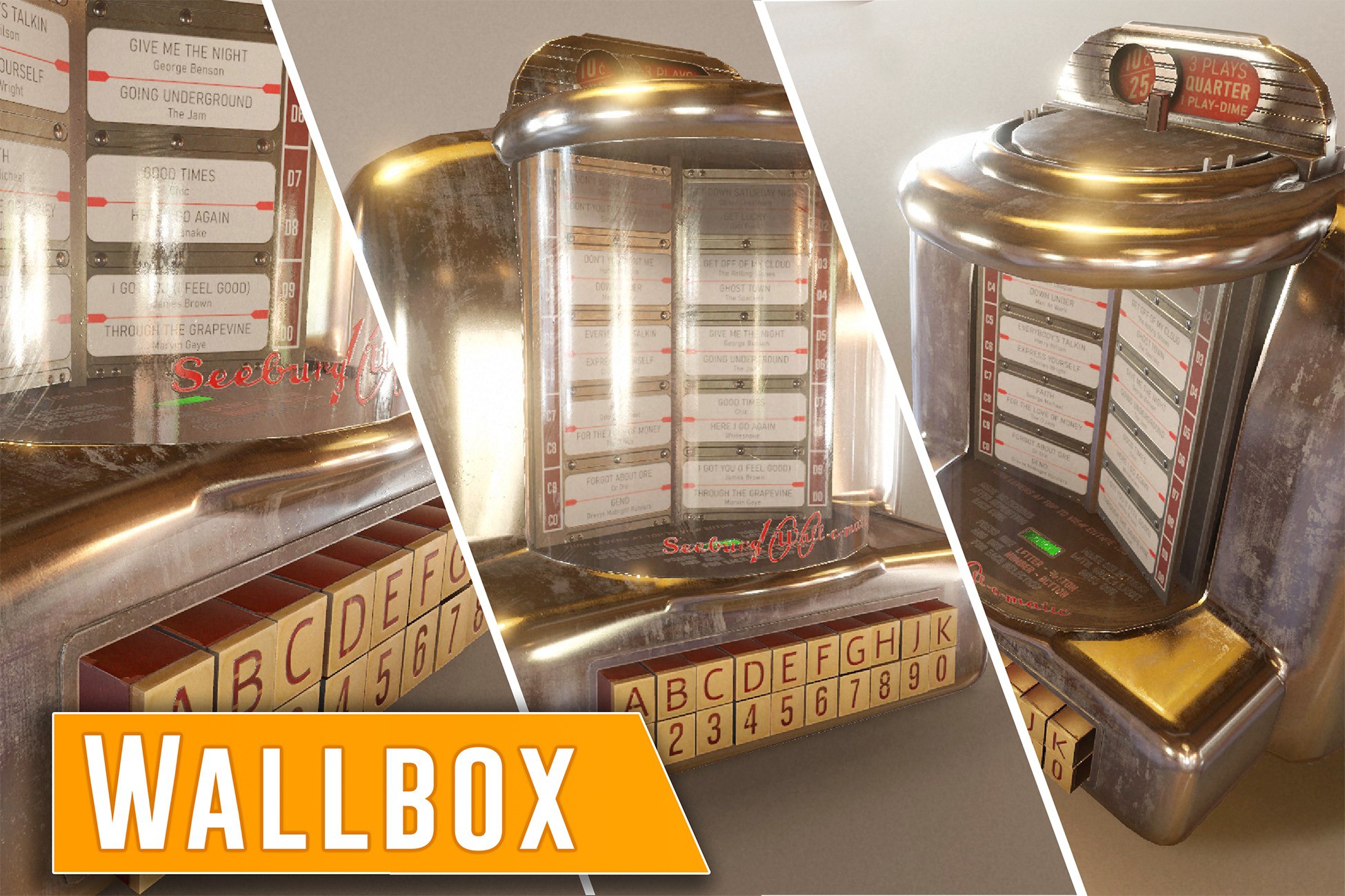 Wallbox for jukebox | 3D Electronics | Unity Asset Store