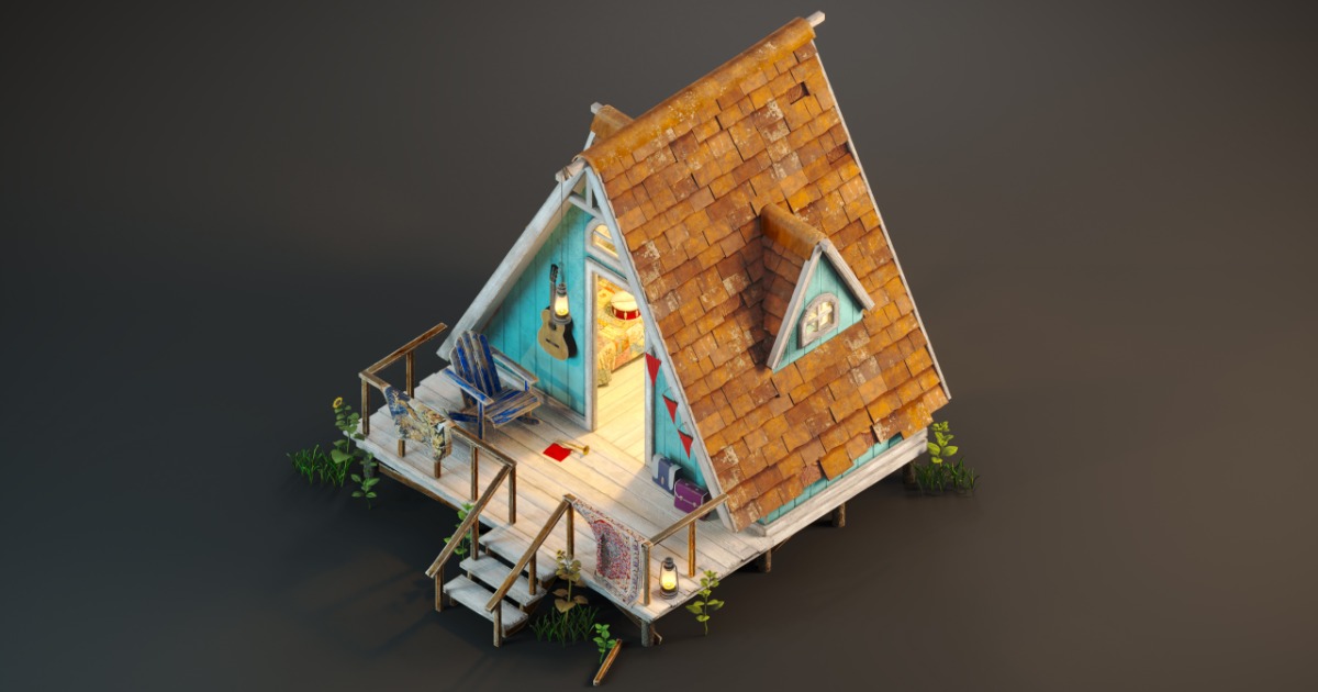 Pioneers House | 3D Urban | Unity Asset Store