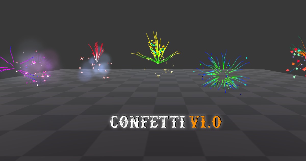 Confetti FX v1.0 | VFX Particles | Unity Asset Store