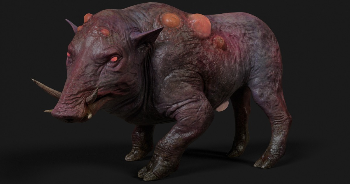 Boar - Mutant Collection | 3D 동물 | Unity Asset Store