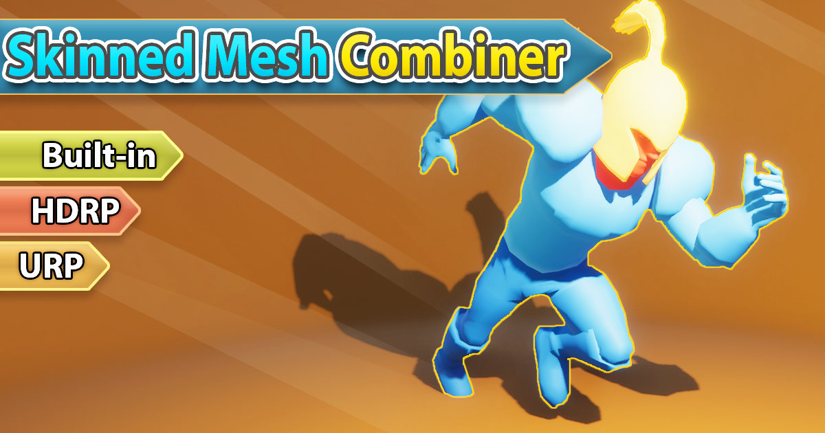 Multi-Material Atlasing - Skinned Mesh Combiner - With Data Save | Modeling | Unity Asset Store