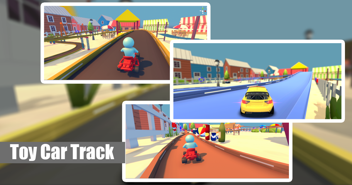 Car Track Stunt | 3D Roadways | Unity Asset Store