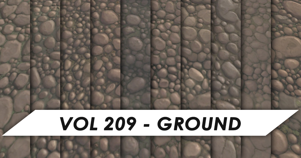 Stylized Textures - Vol 209 - Ground | 2D Textures & Materials | Unity ...