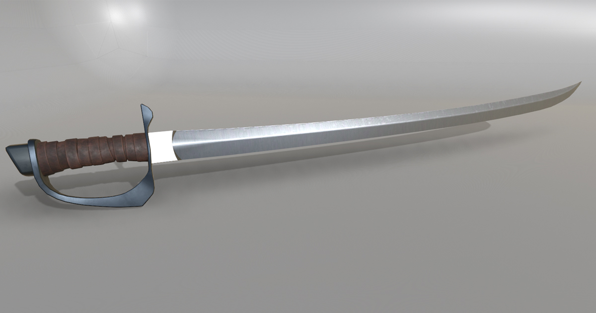 Real Cutlass Sword