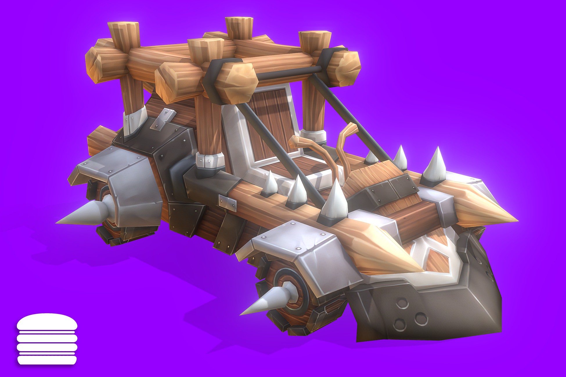 Cartoon Medieval Buggy | 3D Land | Unity Asset Store
