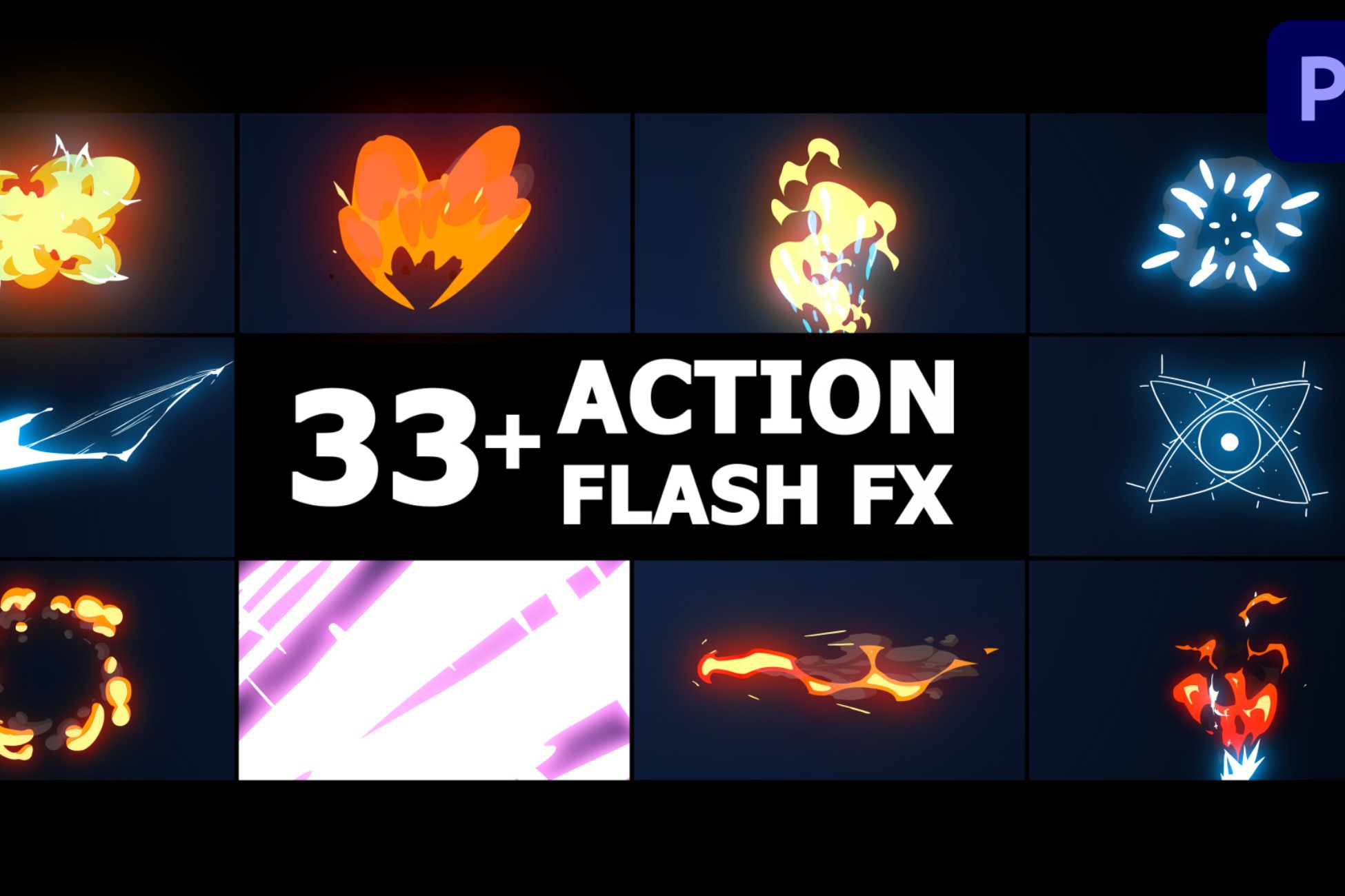 Action Flash FX Overlays | 2D Textures & Materials | Unity Asset Store