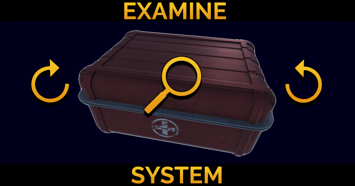Examine System V1 | Systems | Unity Asset Store