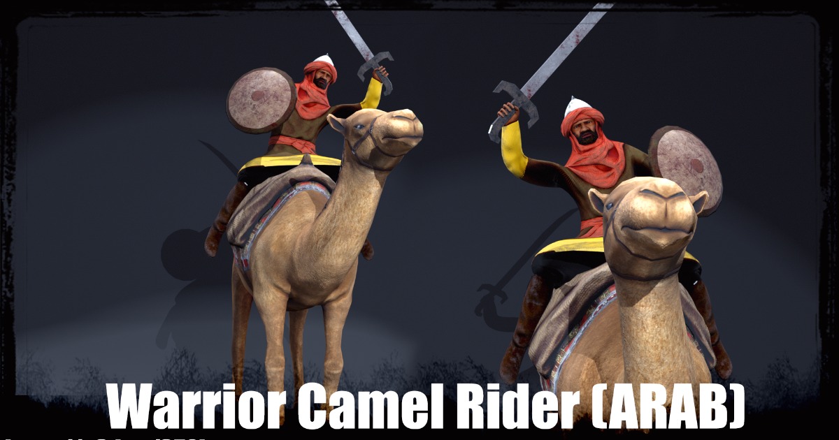 Warrior Camel Rider (Arab) | 3D Characters | Unity Asset Store
