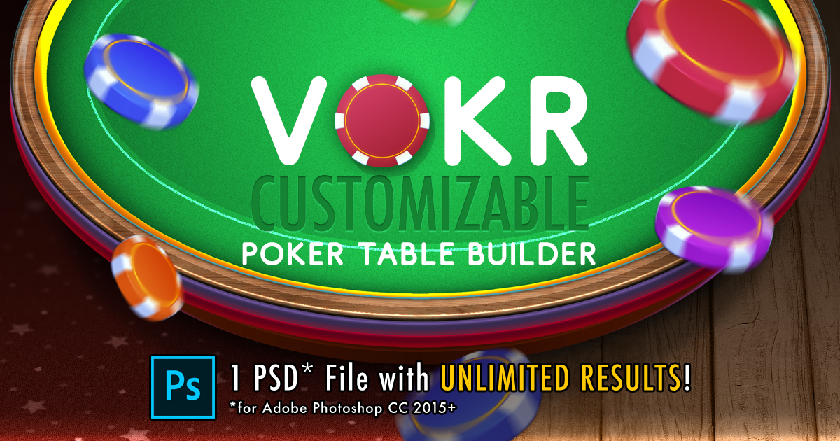 Vokr: Poker Table Builder | Level Design | Unity Asset Store