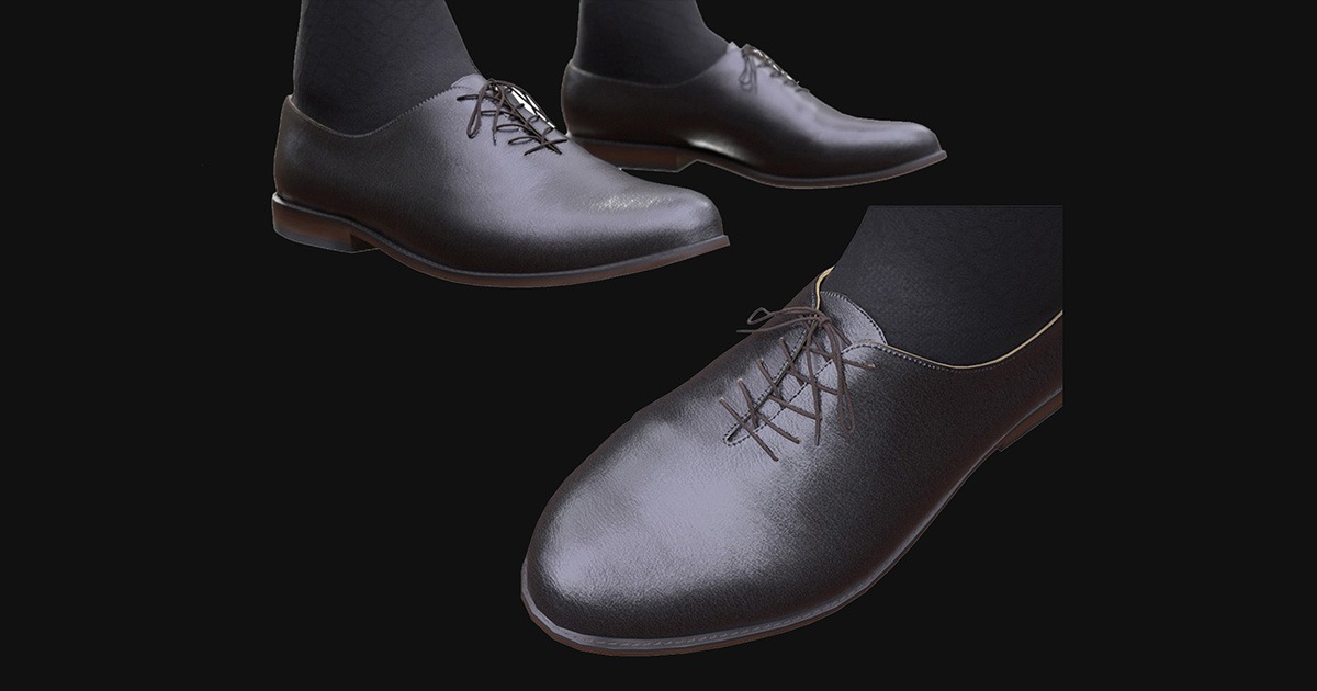 33 Business Shoes - Male/Female - Rigged Humanoid Skeleton | 3D ...