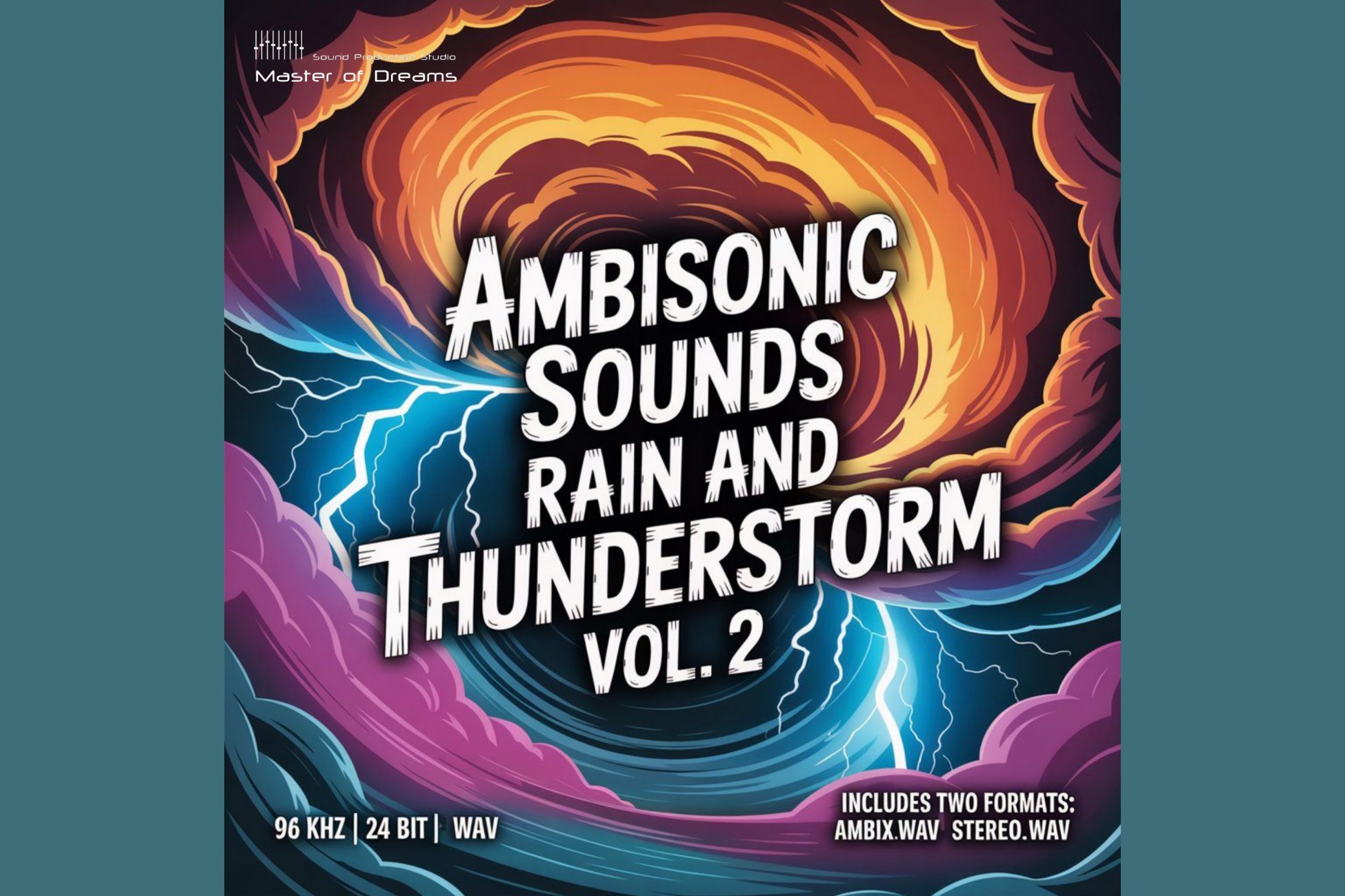 Ambisonic Sounds - Rain and Thunderstorm Vol.2 | Nature Ambient | Unity ...
