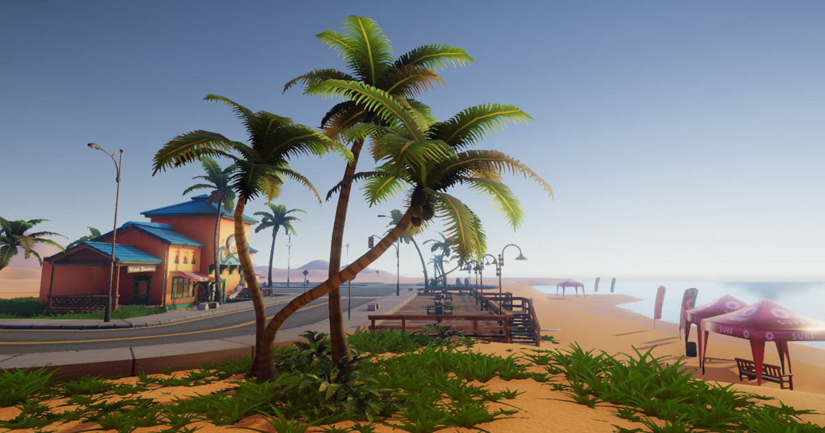 Beach City Props | 3D Exterior | Unity Asset Store