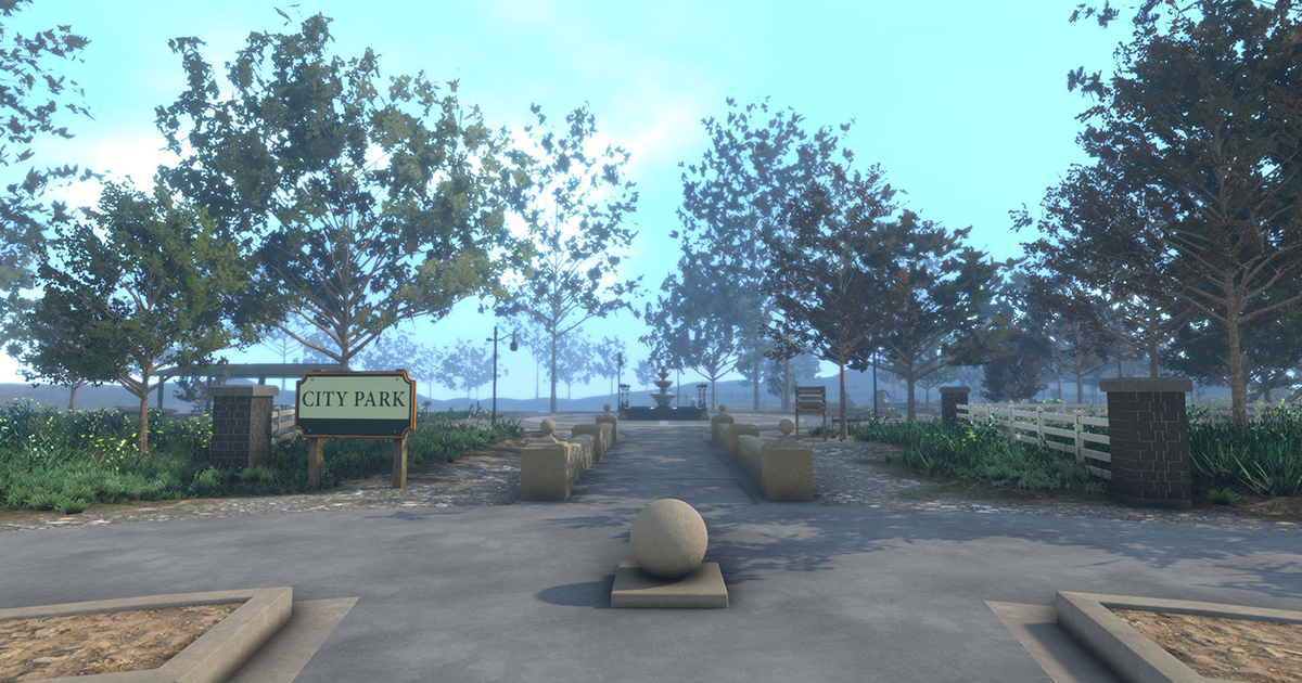 City Park Exterior Props | 3D Exterior | Unity Asset Store