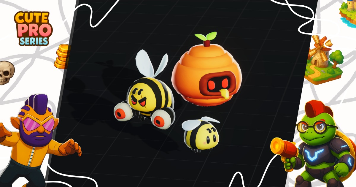 Bee Evolution Pack Cute Pro Series | Characters | Unity Asset Store