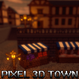 Pixel 3D RPG Town Pack